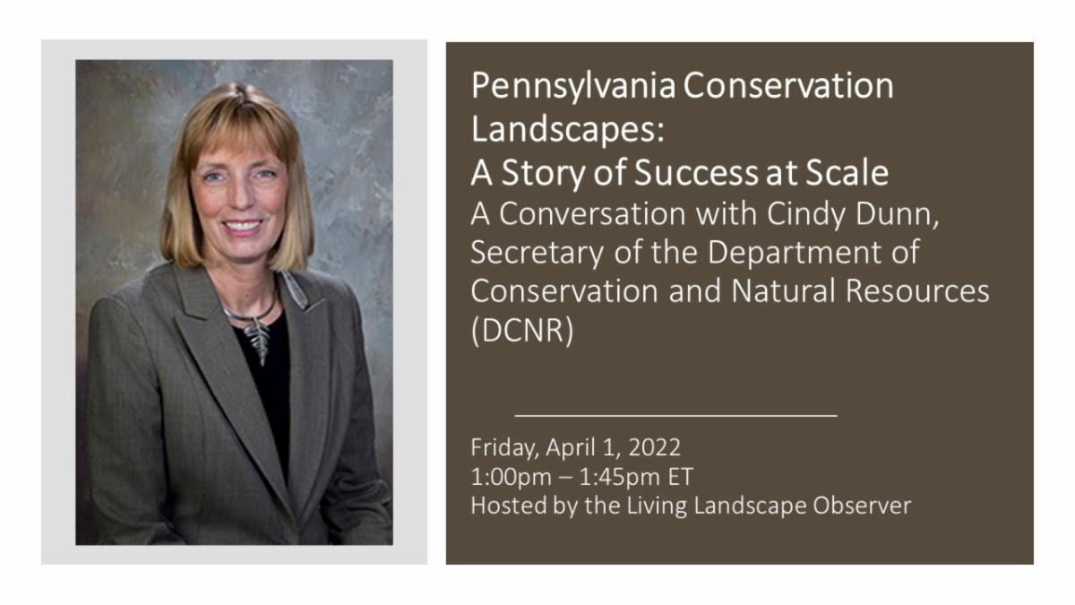 Registration open for Pennsylvania Conservation Landscapes: A Story of ...